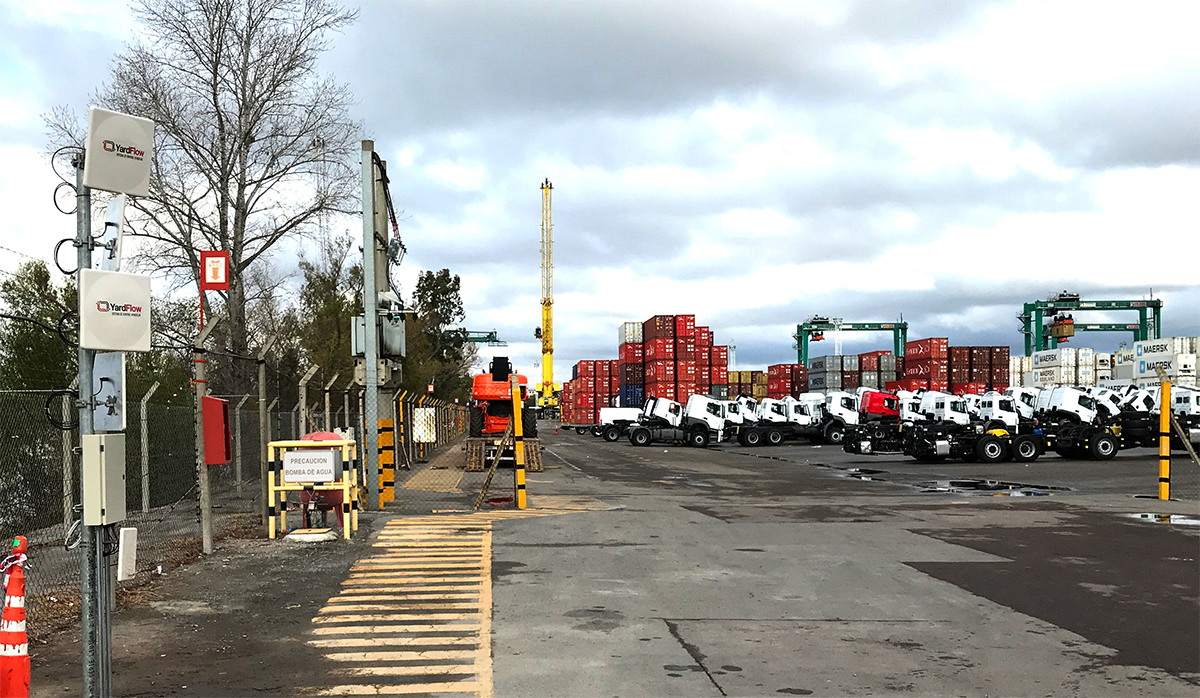 Terminal Zárate utilizó YardFlow para controlar sus flotas