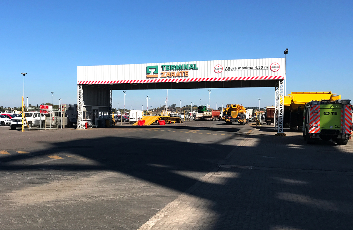 Terminal Zárate utilizó YardFlow para controlar sus flotas